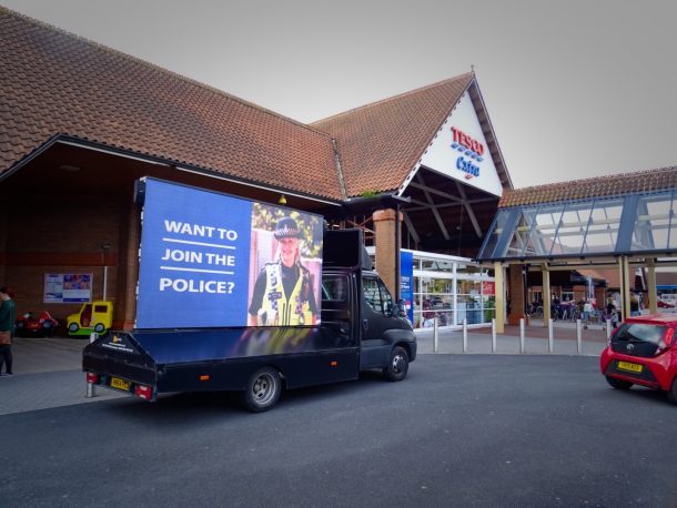 Digital Advertising Vans and Mobile Billboards across the UK: Gorilla Media